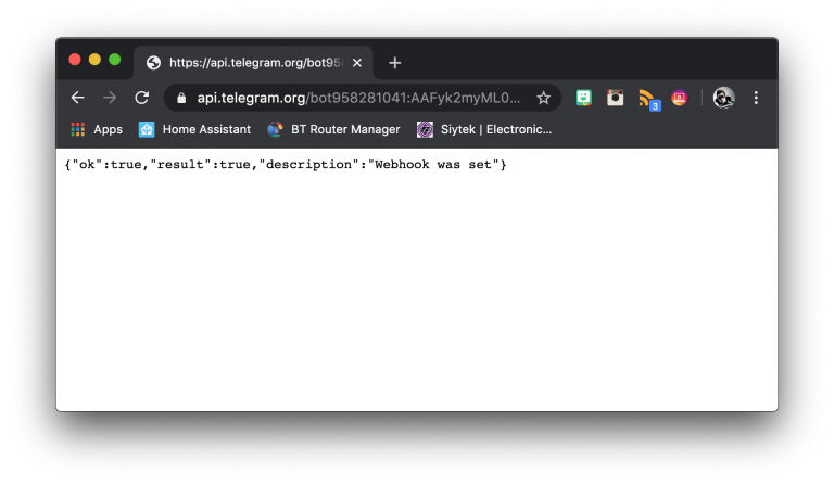 Home Assistant Telegram Bot Example (Tutorial With Pictures) – Siytek