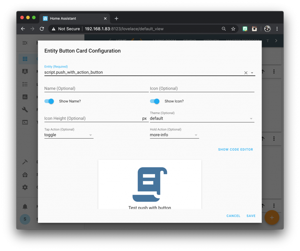 Home Assistant Ios Notification Example With Action On Siytek