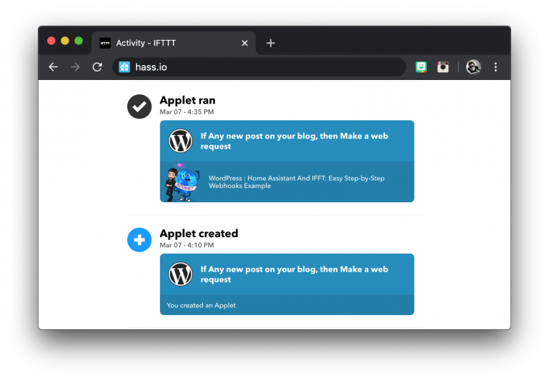 Home Assistant And Ifttt Easy Step By Step Webhooks Examples Siytek
