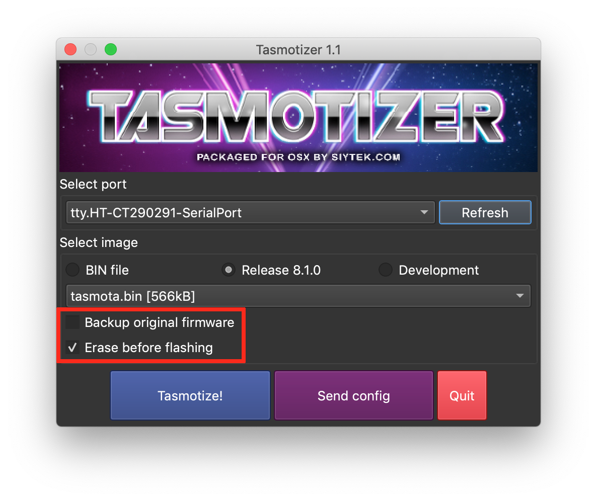 How To Flash Tasmota The Easy Way: A Guide To The Tasmotizer – Siytek