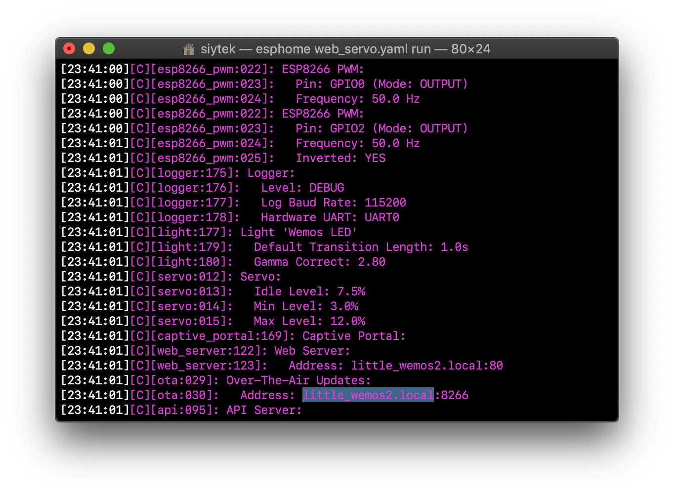 Easier ESP8266 Web Server LED Control Using ESPHome – Siytek