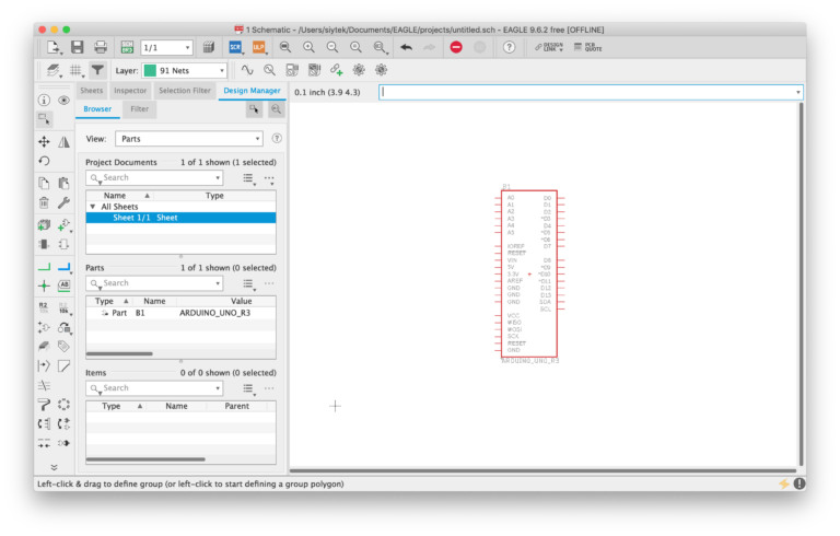How To Add Arduino To An Eagle Schematic Siytek