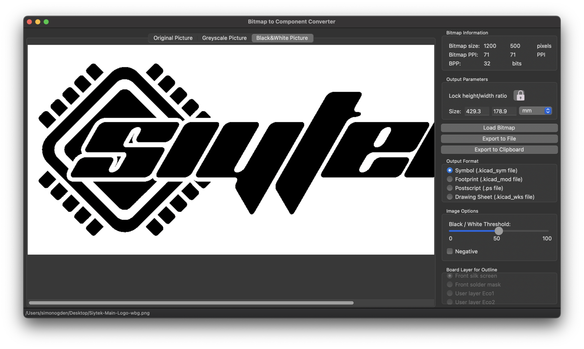How To Add a Logo or Image To A PCB or Schematic in KiCad 6 – Siytek