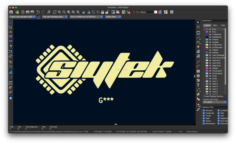 How To Add a Logo or Image To A PCB or Schematic in KiCad 6 – Siytek