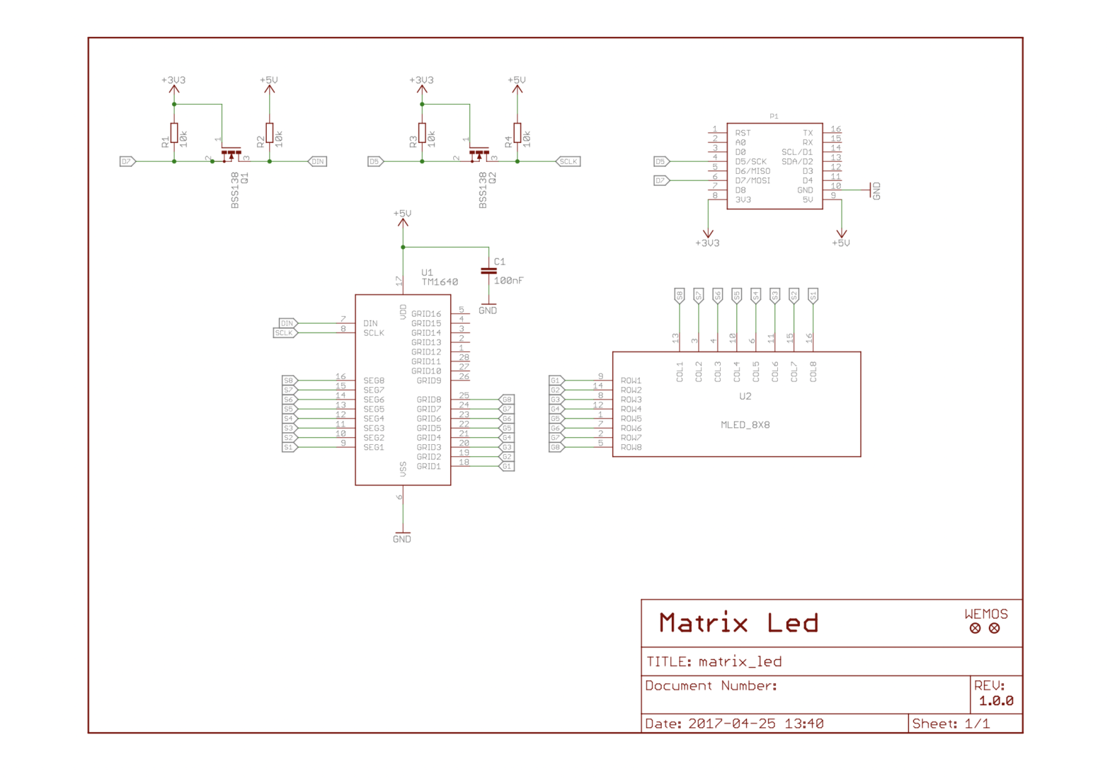 Dummies Guide To The Wemos D1 Mini LED Matrix Shield – Siytek