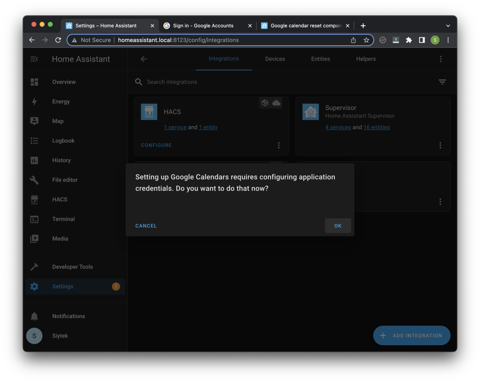 The Complete Google Calendar Setup Guide for Home Assistant – Siytek